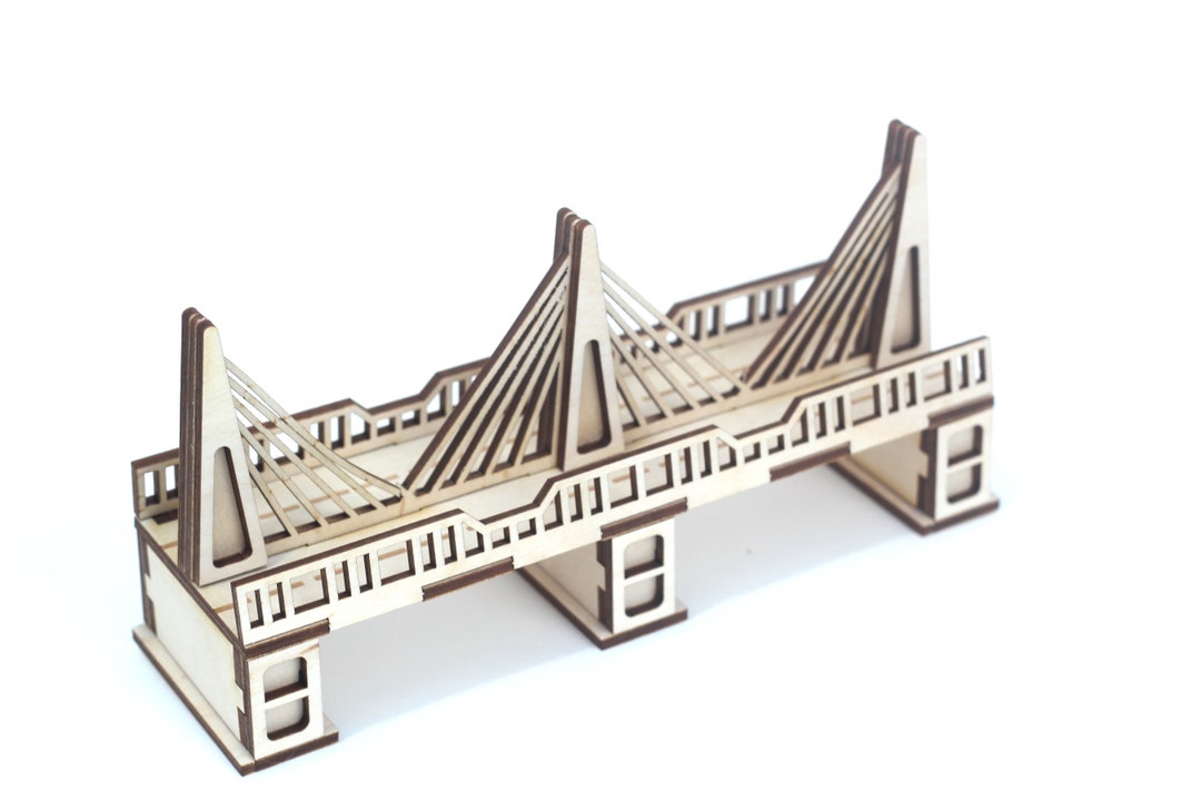 Miniature Wooden Bridge , Wooden Mini Bridge , 3D Wooden Bridge Puzzle ...