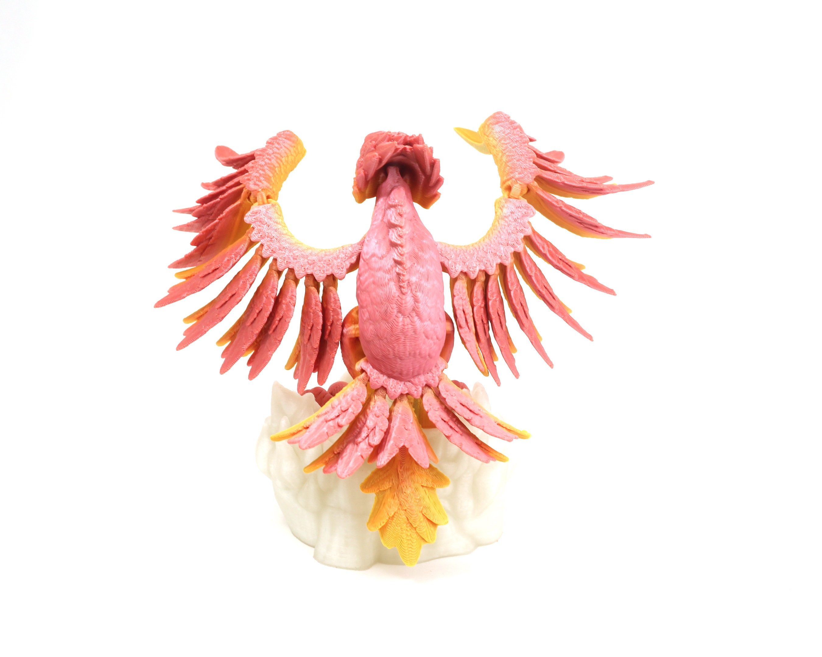 Phoenix Bird , Articulated Phoenix, 3D Printed Phoenix , Flexi Phoenix ...