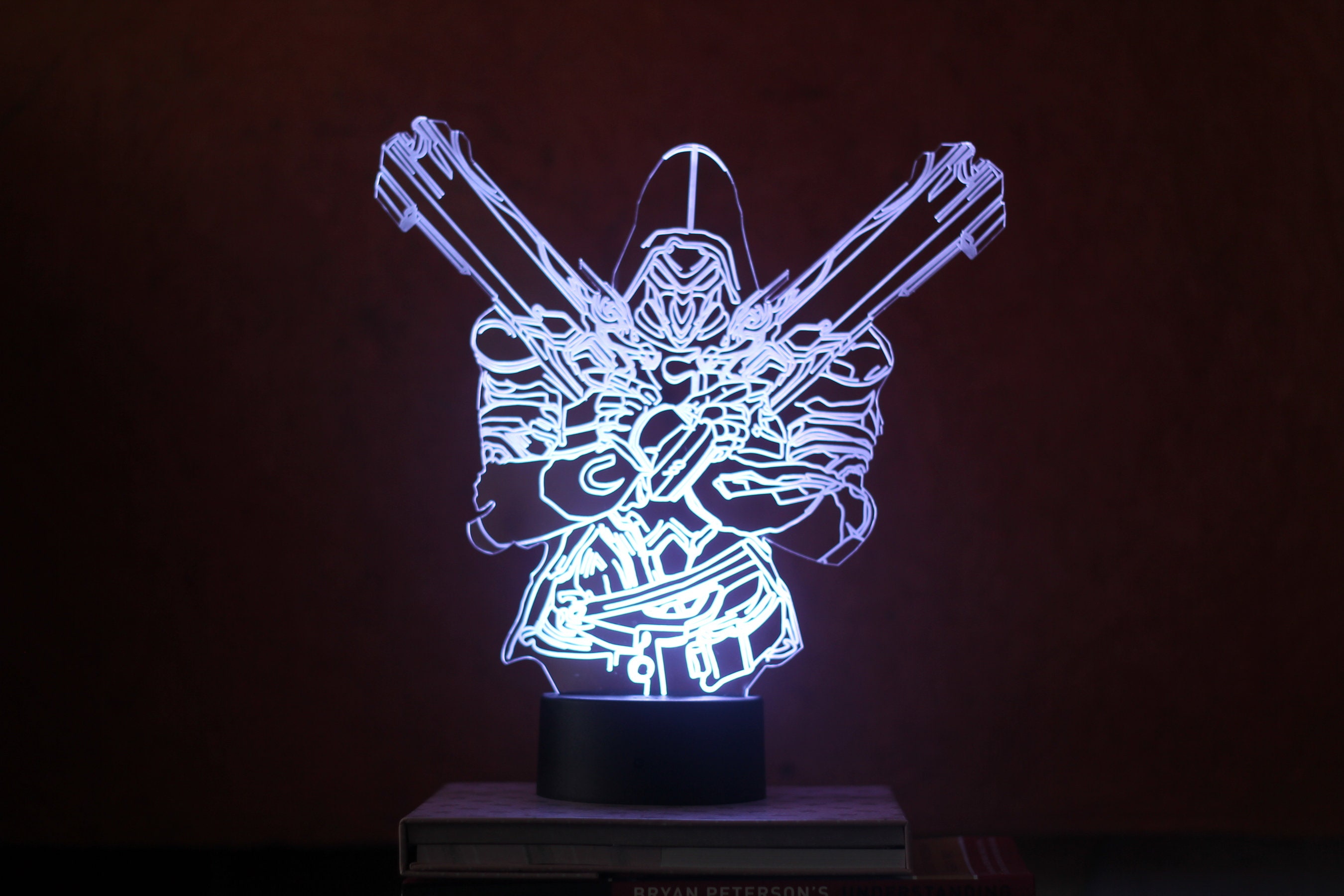 Night Lamp Overwatch Reaper Night Lamp Reaper Night Light - Etsy