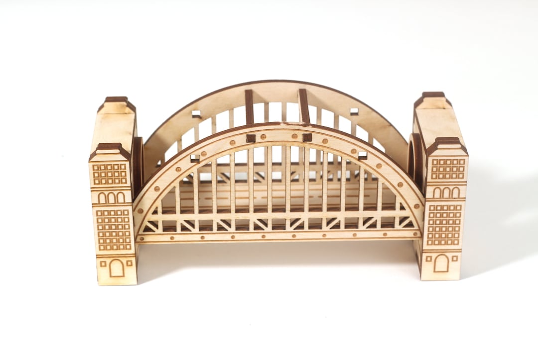 Arched Wooden Bridge, Bridge Kit , Miniature Wooden Bridge , Wooden ...