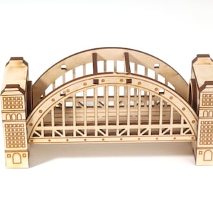 Arched Wooden Bridge, Bridge Kit , Miniature Wooden Bridge , Wooden ...
