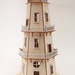 Wooden Lighthouse ,decorative Indoor Lighthouse Construction Kit ...