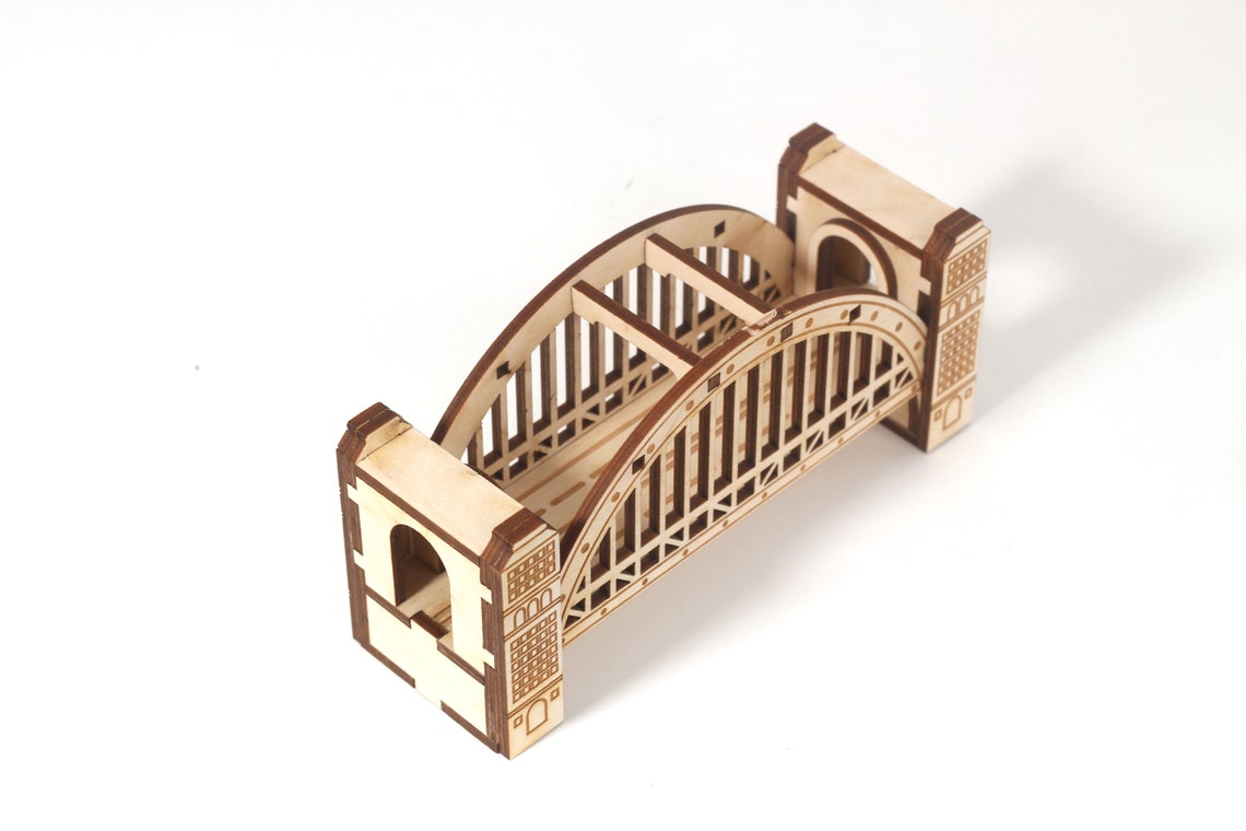 Arched Wooden Bridge, Bridge Kit , Miniature Wooden Bridge , Wooden ...