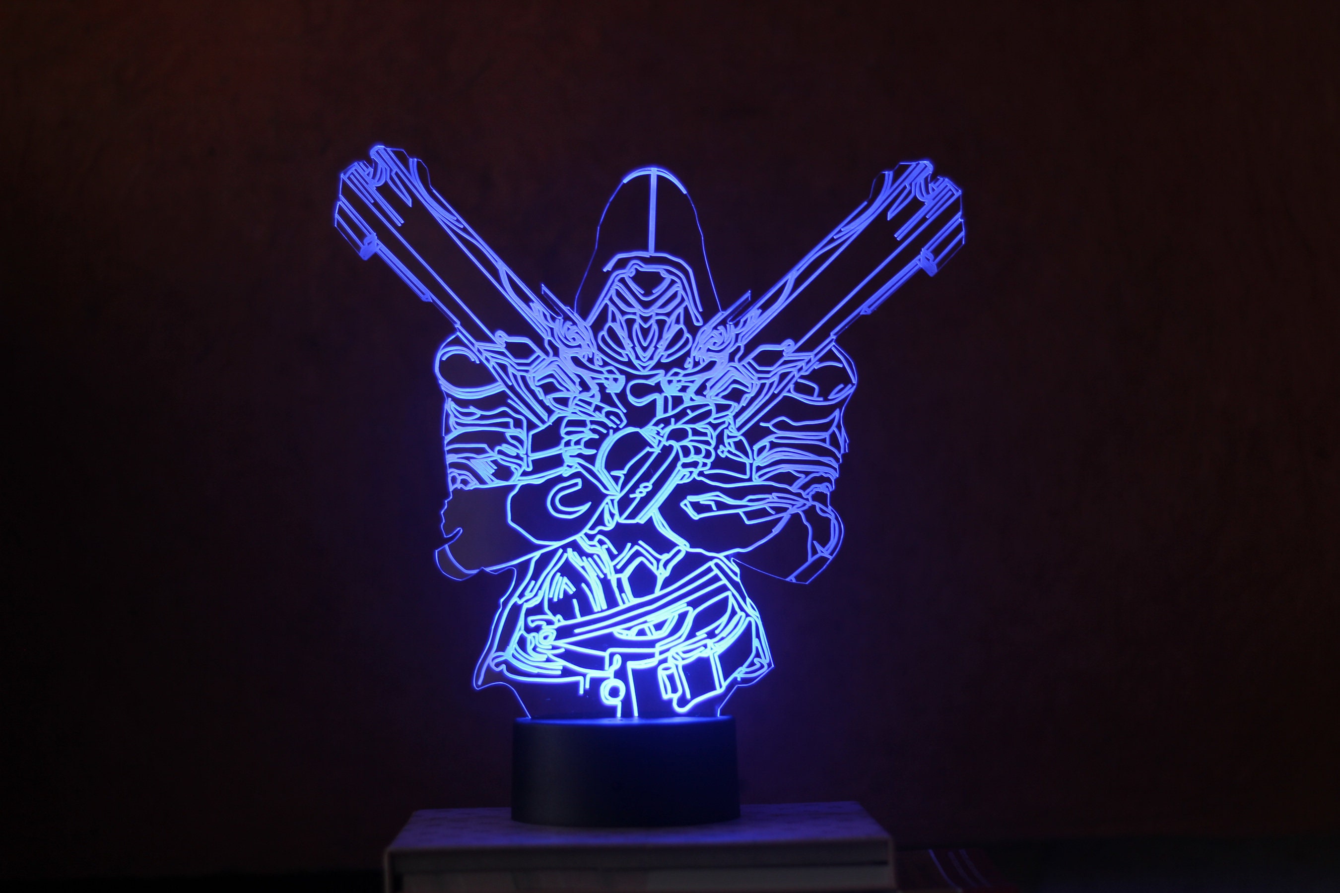 Night Lamp, Overwatch Reaper Night Lamp, Reaper Night Light, Overwatch ...