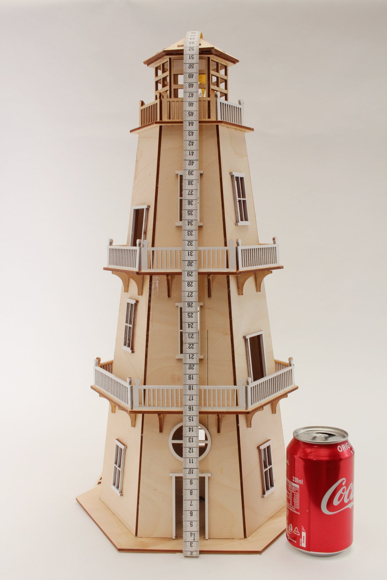 Wooden Lighthouse ,decorative Indoor Construction Kit, Laser Cut - Etsy