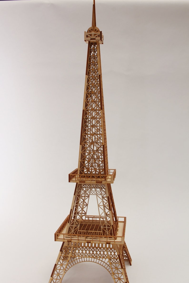 Wooden Eiffel Tower, Eiffel Tower 3D Puzzle, Eiffel Tower Building Kit ...