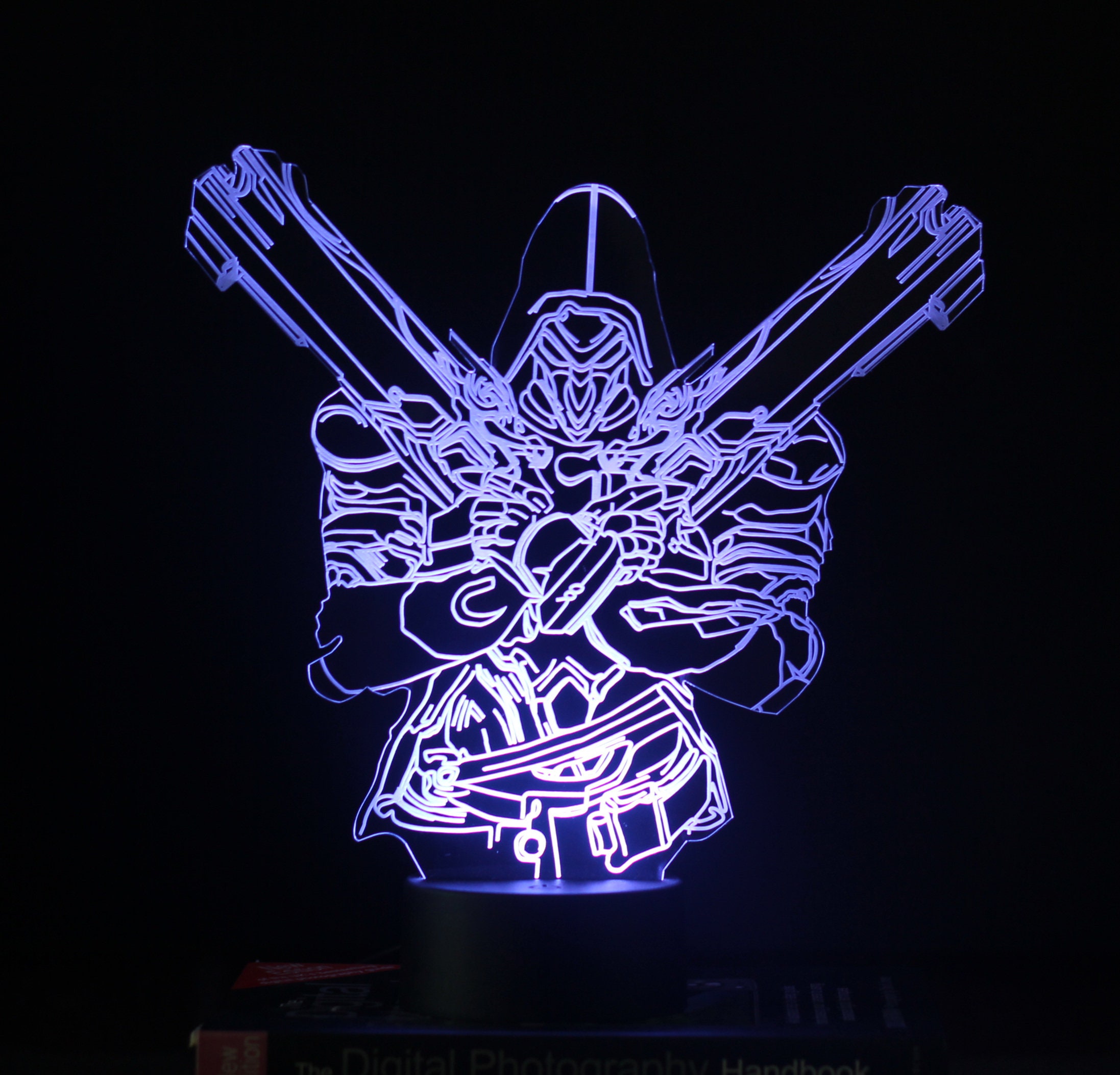Night Lamp Overwatch Reaper Night Lamp Reaper Night Light - Etsy