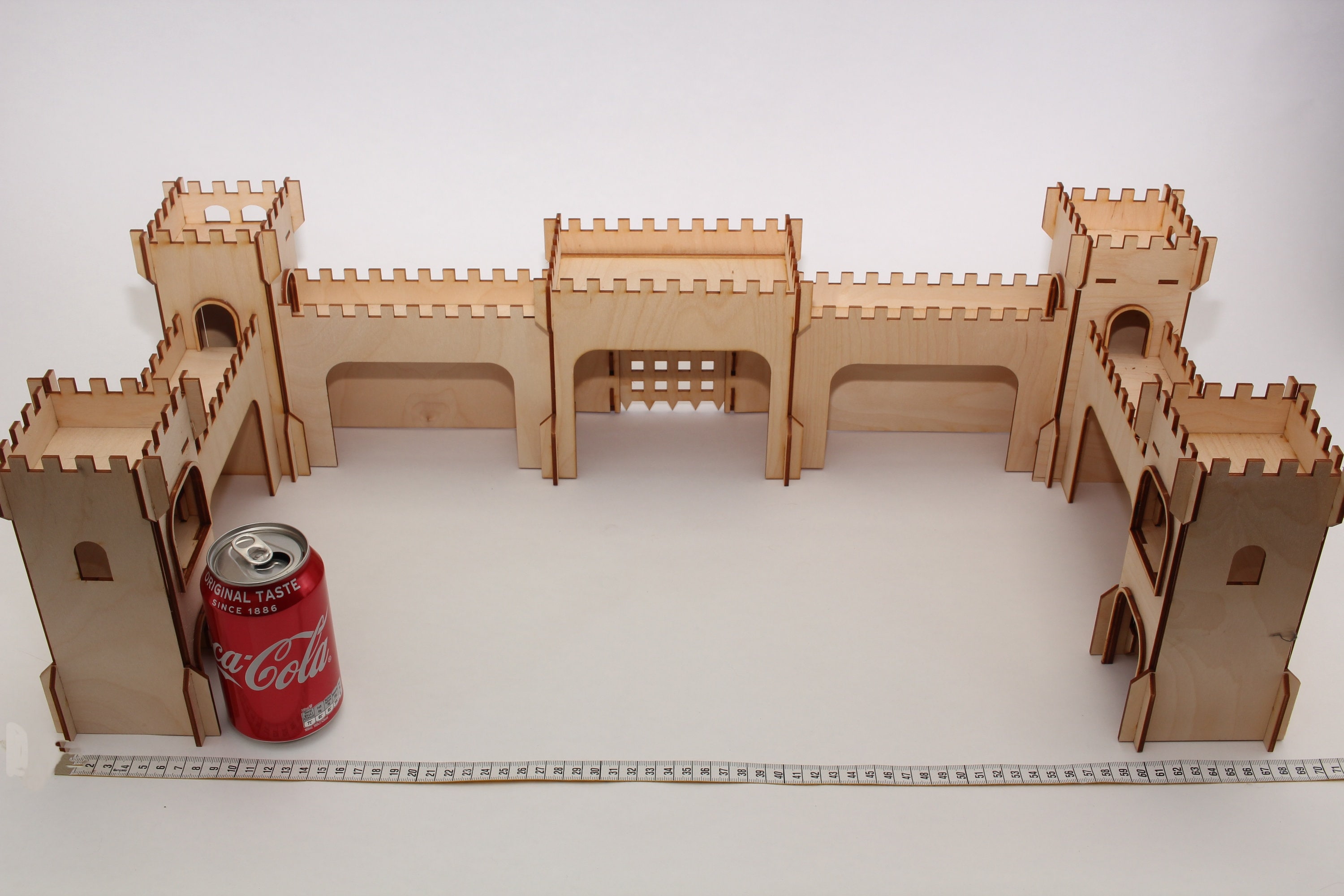 Wooden Castle, Medieval Fortress, Medieval Wooden Castle Building Kit ...