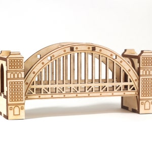 Arched Wooden Bridge, Bridge Kit , Miniature Wooden Bridge , Wooden ...