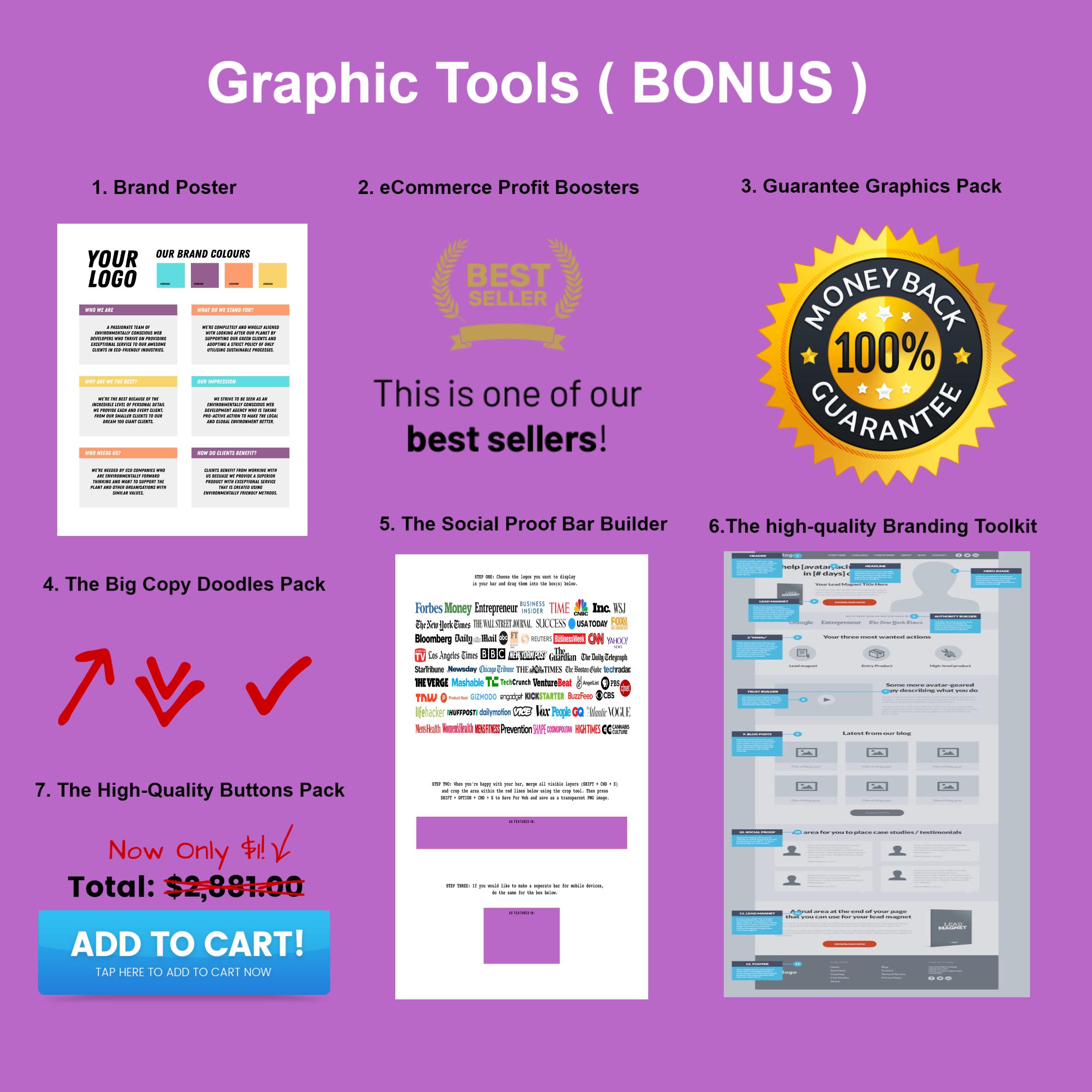 Graphic Design Tools & Site Templates Bundle: Essential Pack for ...
