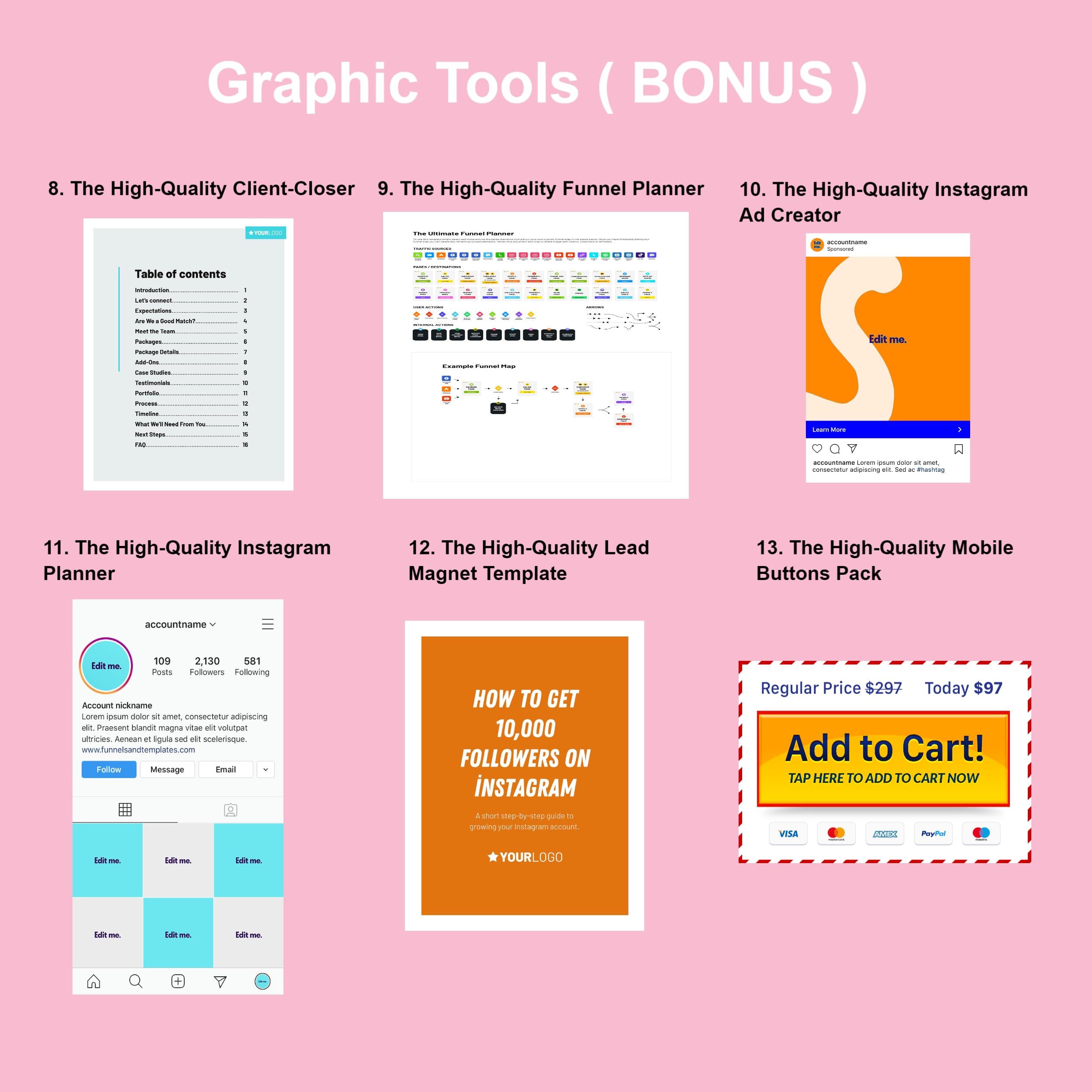 Graphic Design Tools & Site Templates Bundle: Essential Pack for ...