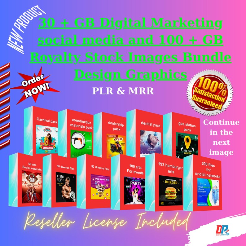 30 + GB Digital Marketing Social Media and 100 + GB Royalty Stock ...