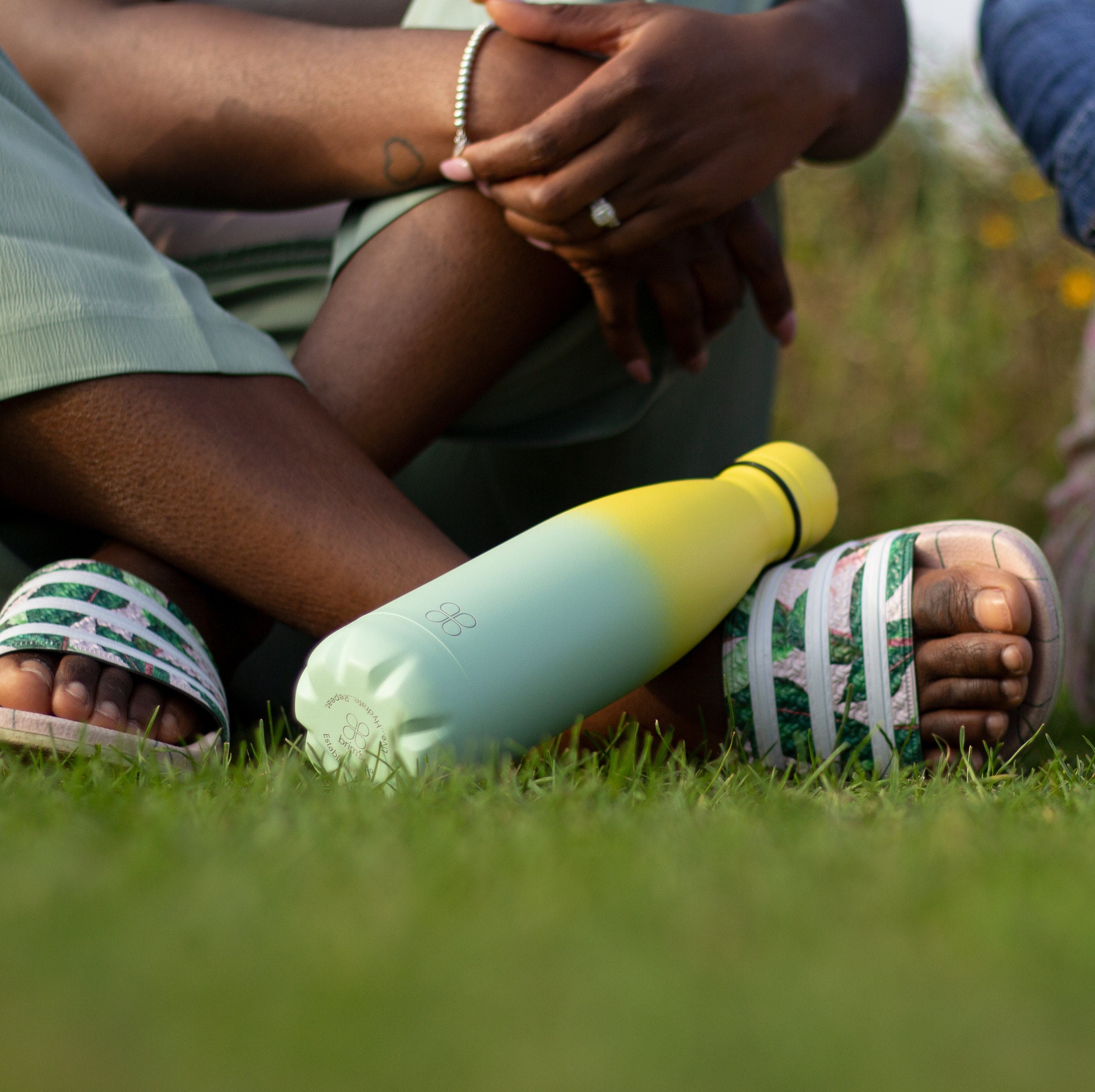 Gradient Water Bottles 500ml Stainless Steel Reusable Eco Friendly ...