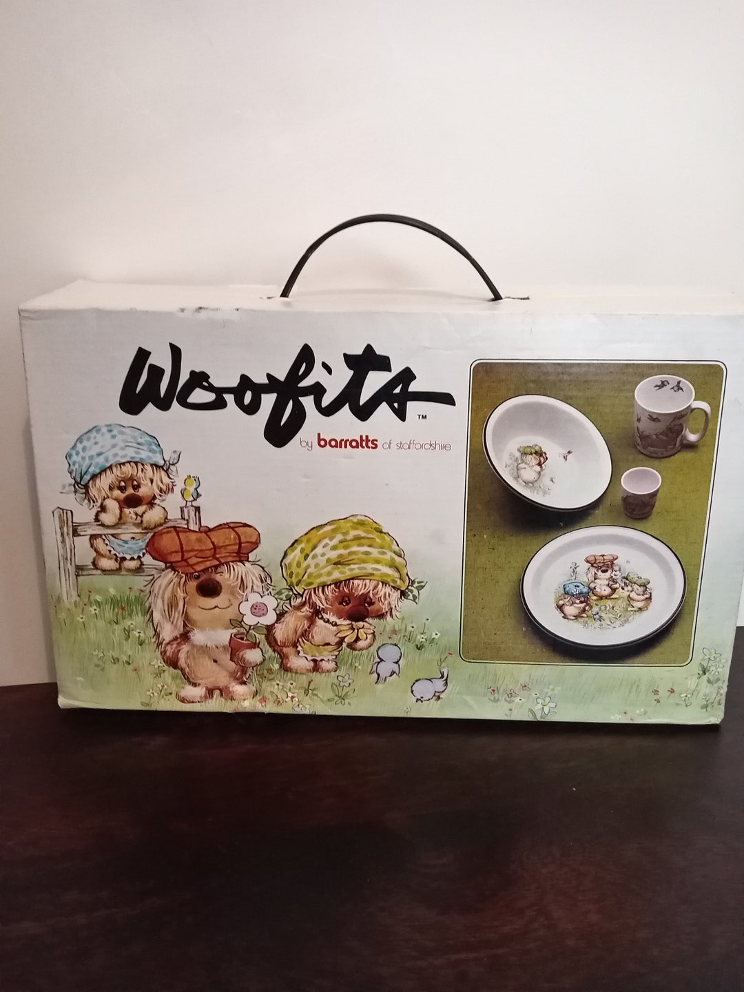 Woofits by Barratts of Staffordshire Children's Ceramic Breakfast Set ...