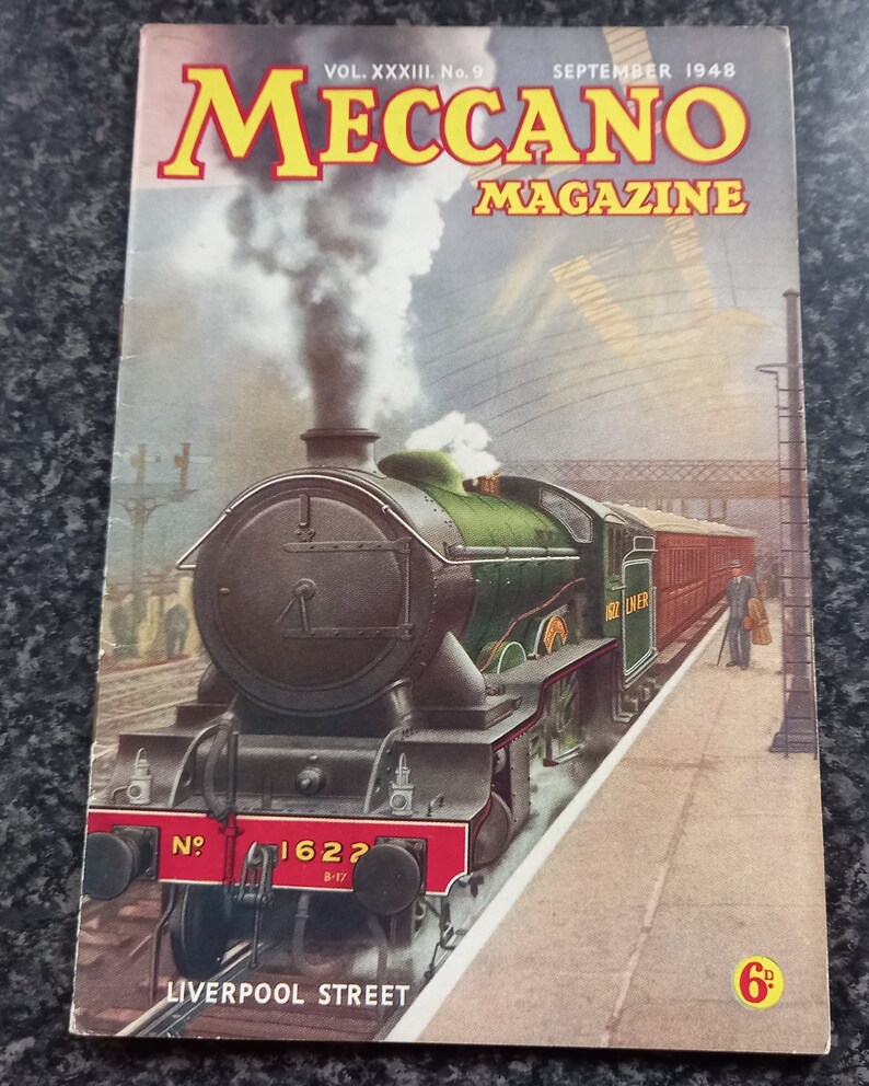 Meccano Magazine September 1948 - Etsy