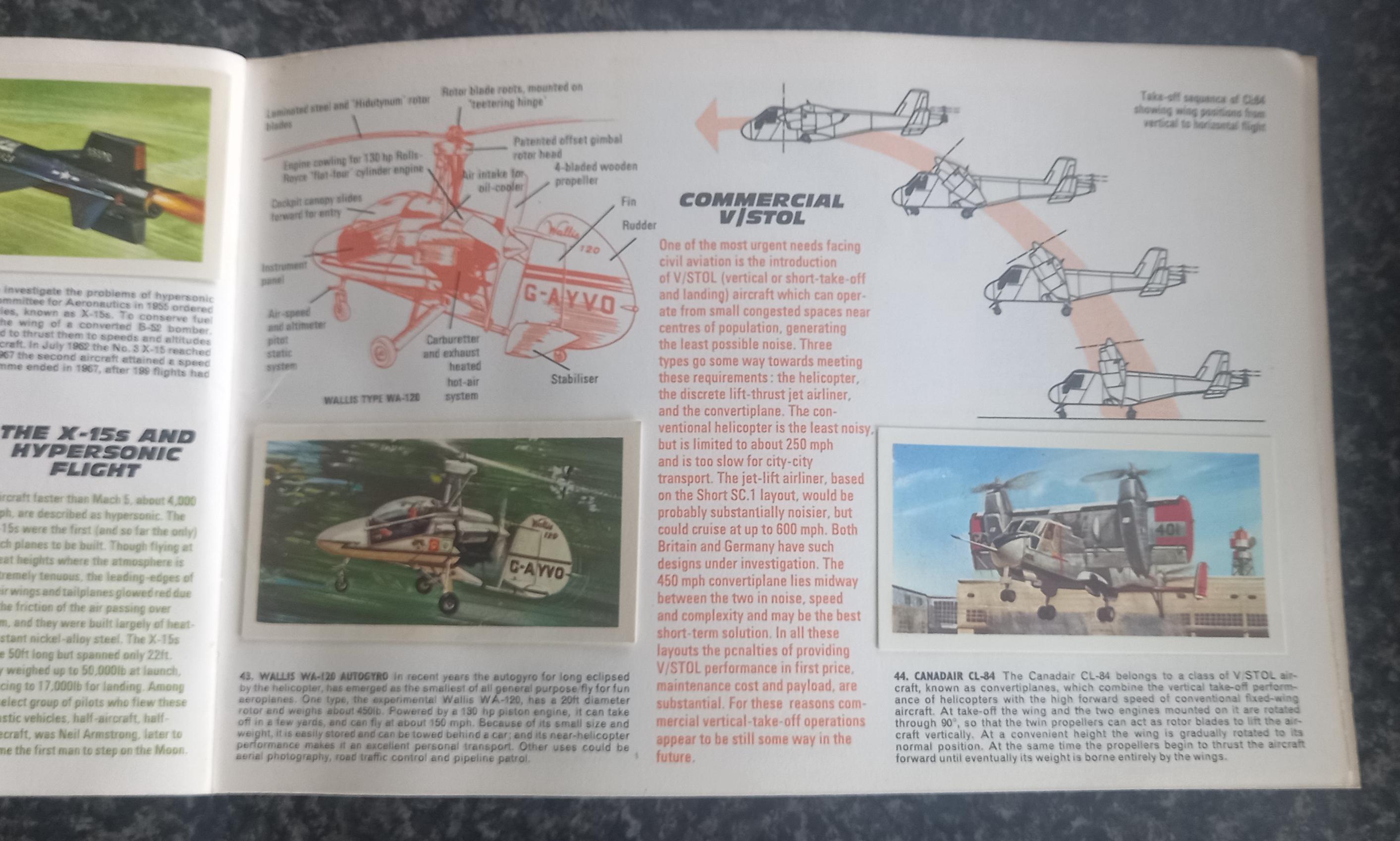 Brooke Bond Picture Cards History of Aviation. Complete Set in Album ...