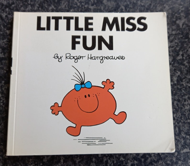 Little Miss Book. Little Miss Fun by Roger Hargreaves - Etsy