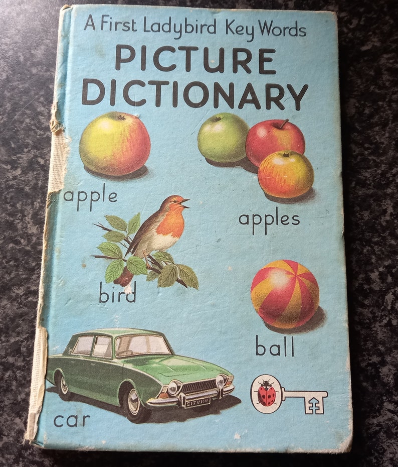 First Ladybird Key Words Picture Dictionary. - Etsy