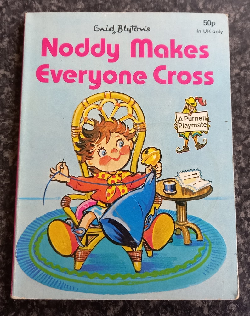 Enid Blyton Noddy Makes Everyone Cross - Etsy
