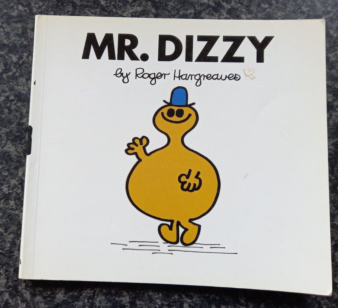 Mr Men Book. Mr Dizzy by Roger Hargreaves - Etsy