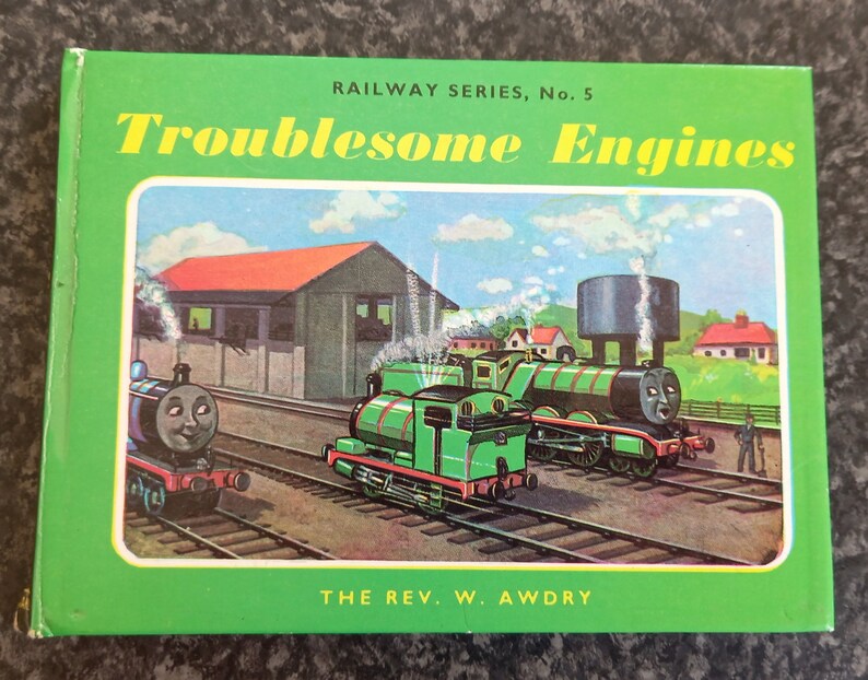 Railway Series No 5 Troublesome Engines by the Rev W Awdry P52 - Etsy