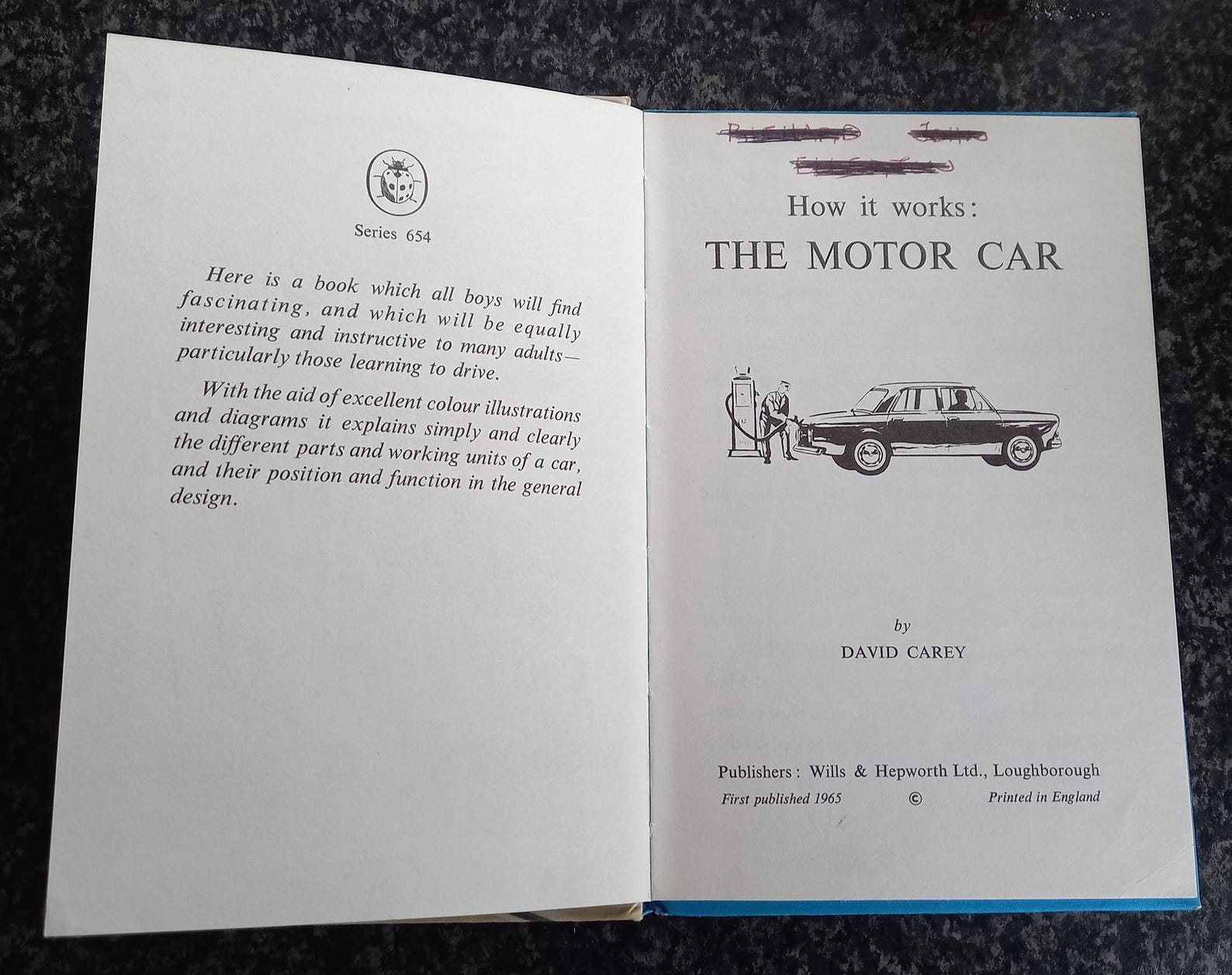 Ladybird Book How It Works the Motor Car. LB 66 - Etsy