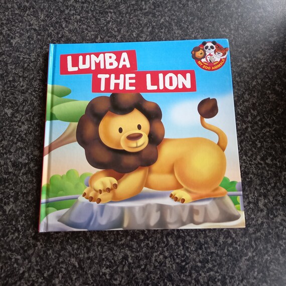 Book My Zoo Animals. Lumba the Lion. Very Good Condition. - Etsy