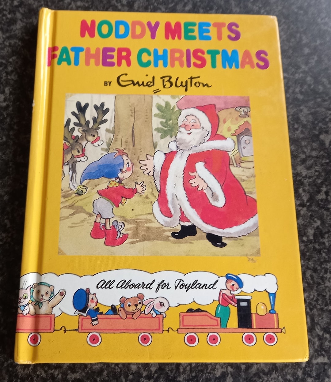 Noddy Meets Father Christmas by Enid Blyton P204 - Etsy