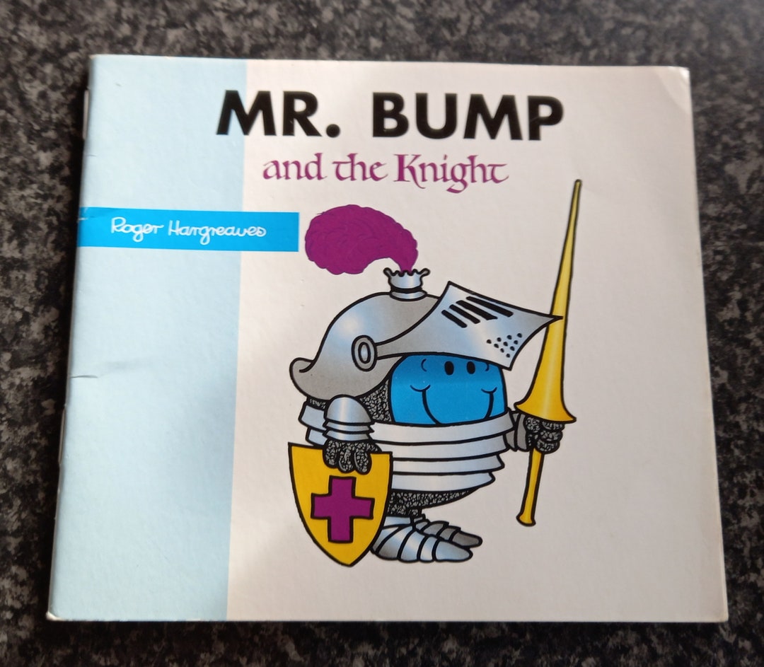 Mr Men Book. Mr Bump and the Knight by Roger Hargreaves. - Etsy