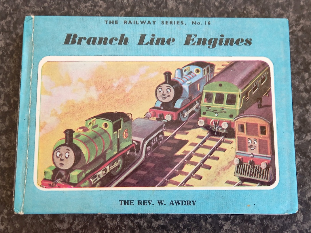 The Railway Series No 16 Branch Line Engines by the Rev W Awdry P52 - Etsy