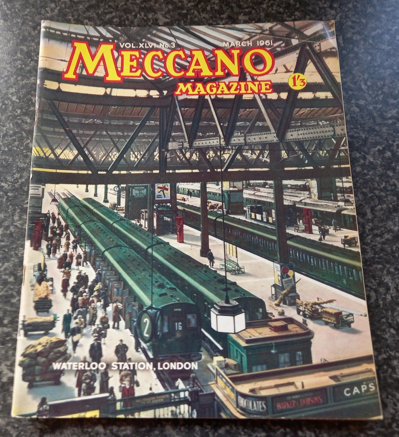 Meccano Magazine March 1961 - Etsy
