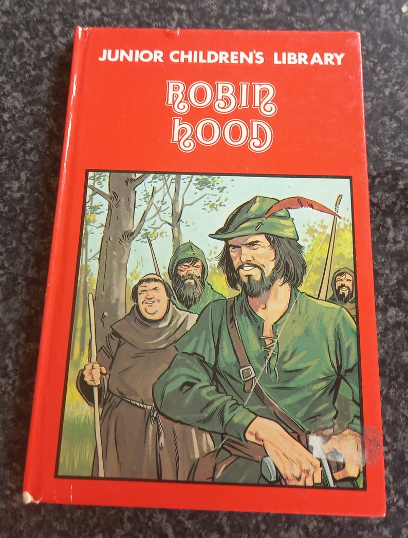 Junior Children's Library Robin Hood. - Etsy