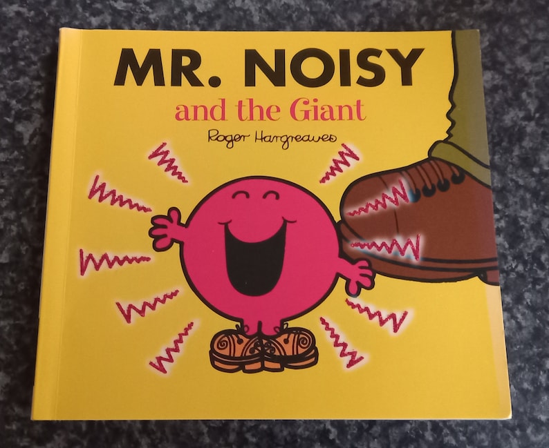 Mr Men Book. Mr Noisy and the Giant by Roger Hargreaves - Etsy