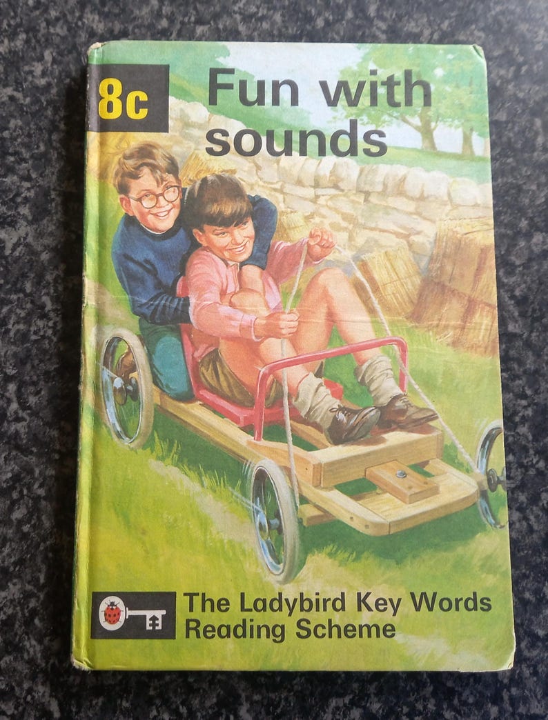 Ladybird Key Words Reading Scheme 8c Fun With Sounds PBD - Etsy