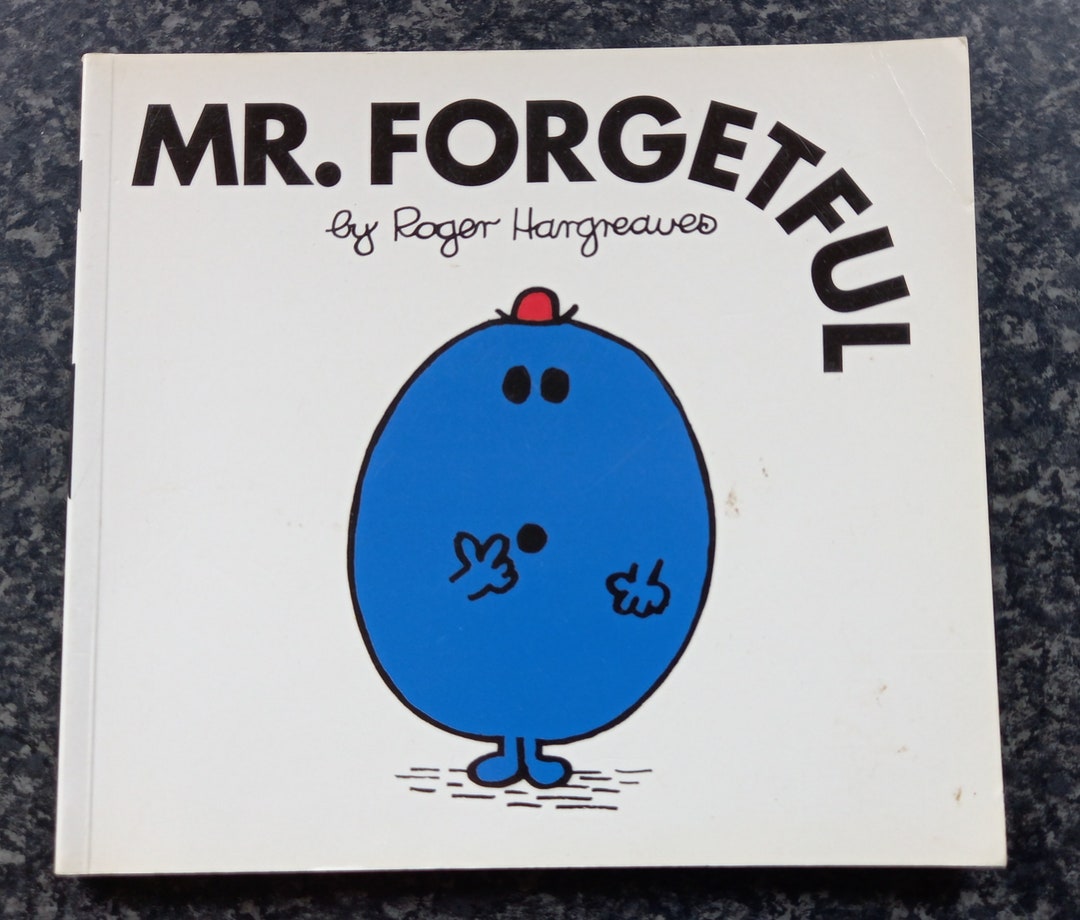 Mr Men Books Mr Forgetful by Roger Hargreaves - Etsy
