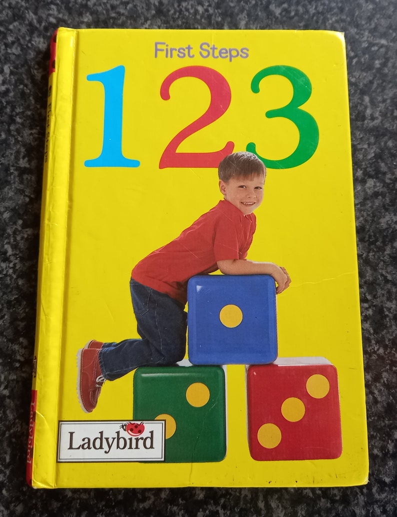 Ladybird Book First Steps 1 2 3 ( BGC ) - Etsy
