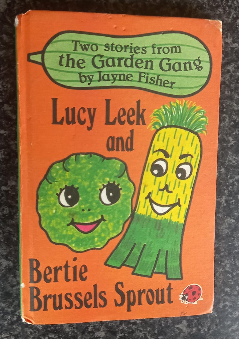 Ladybird Book the Garden Gang. Lucy Leek and Bertie Brussels Sprout PBM ...