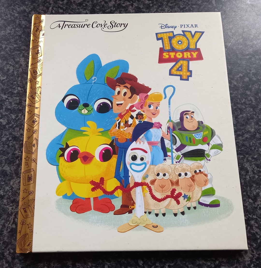 Disney Pixar Toy Story 4 Book - Etsy