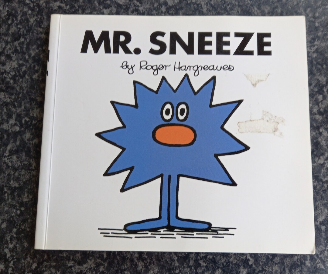 Mr Sneeze by Roger Hargreaves - Etsy