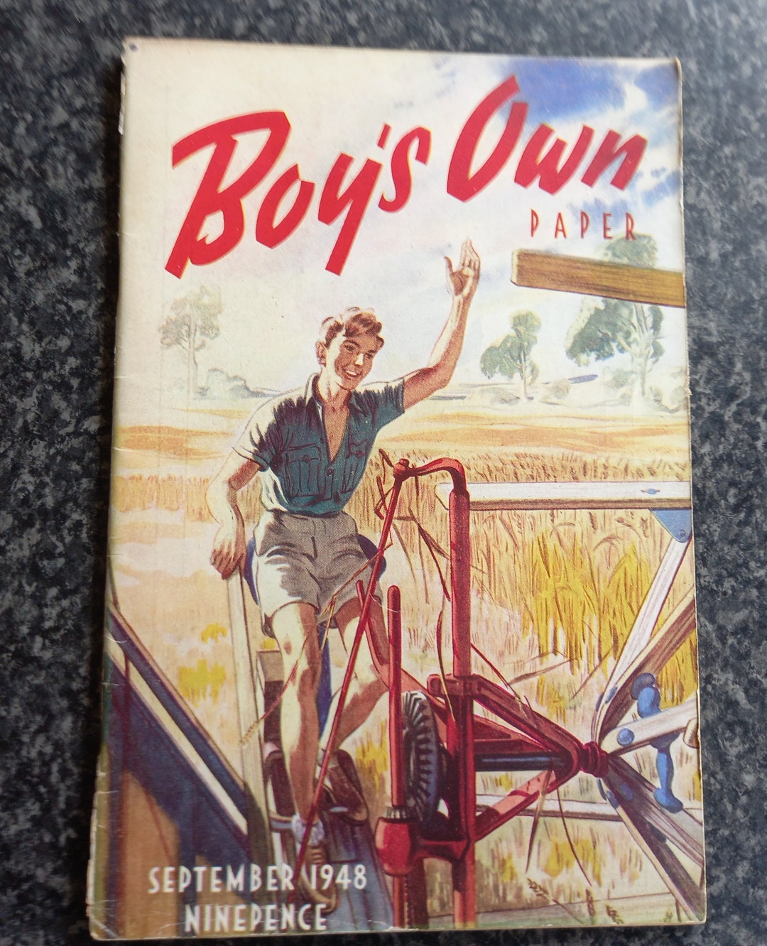 Boy's Own Magazine September 1948 - Etsy