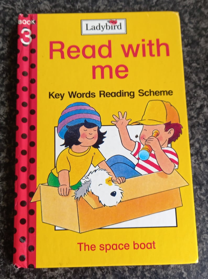 Ladybird Read With Me. Book 3. the Space Boat. - Etsy