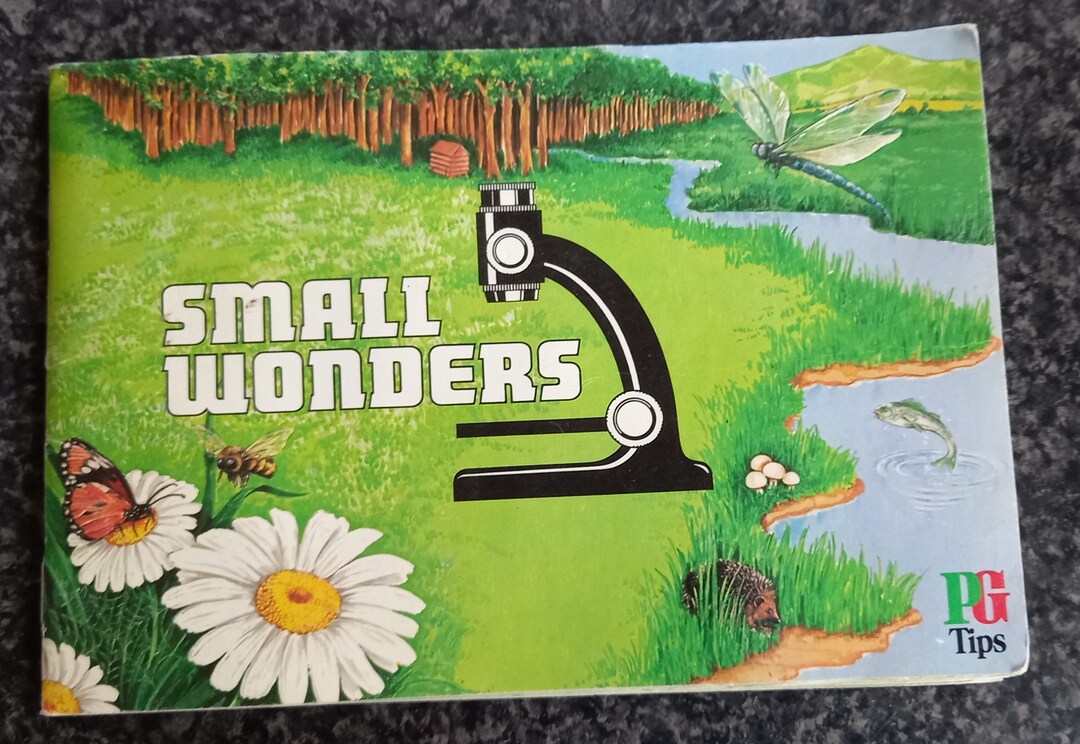 P G Tips Picture Cards. Small Wonders Complete Set in Official Album - Etsy