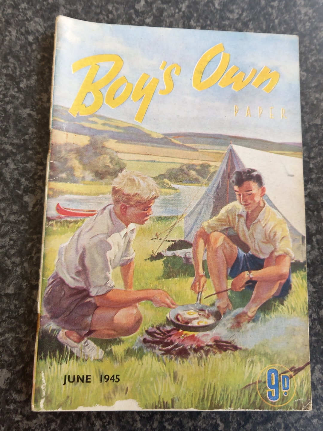 Boy's Own Paper June 1945 - Etsy