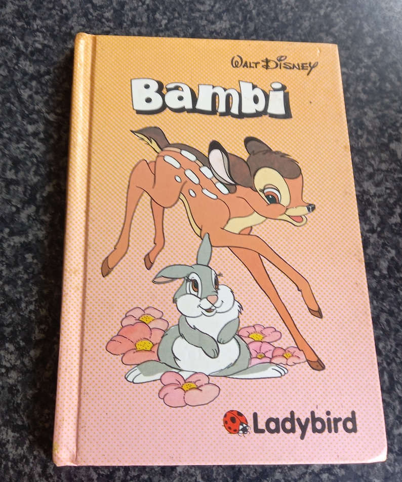 Ladybird Book. Walt Disney Bambi - Etsy