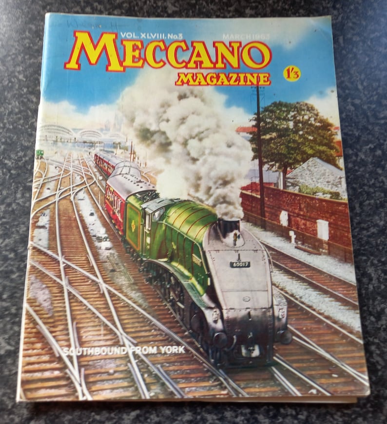 Meccano Magazine March 1963 - Etsy