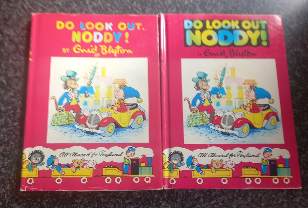 Do Look Out Noddy ! by Enid Blyton. Dust Jacket. - Etsy