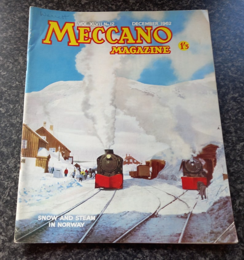 Meccano Magazine December 1962 - Etsy