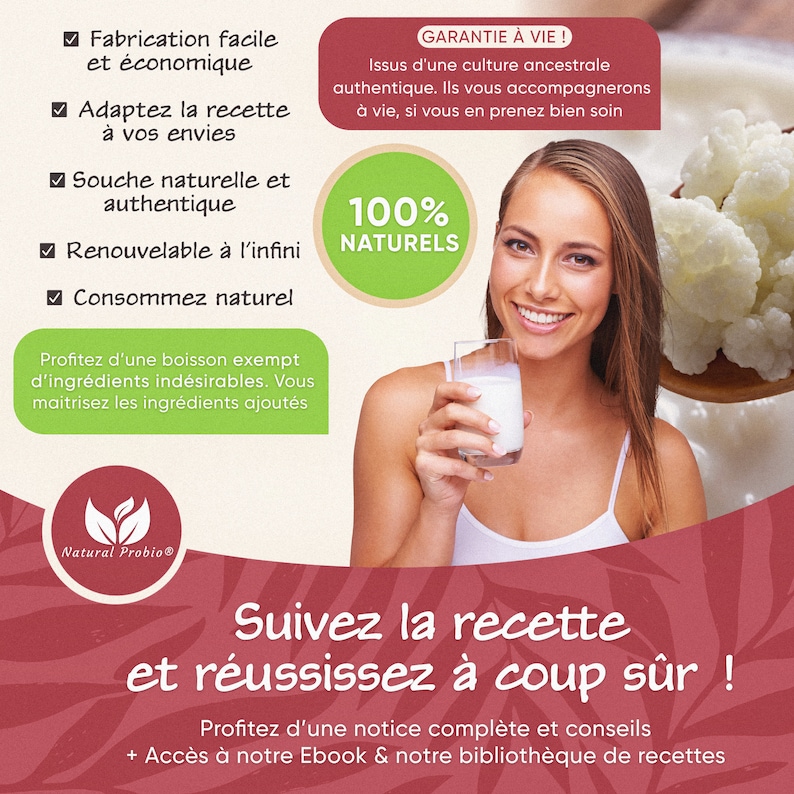 Milk Kefir Grains Starter Kit - Complete Recipe Included - Etsy