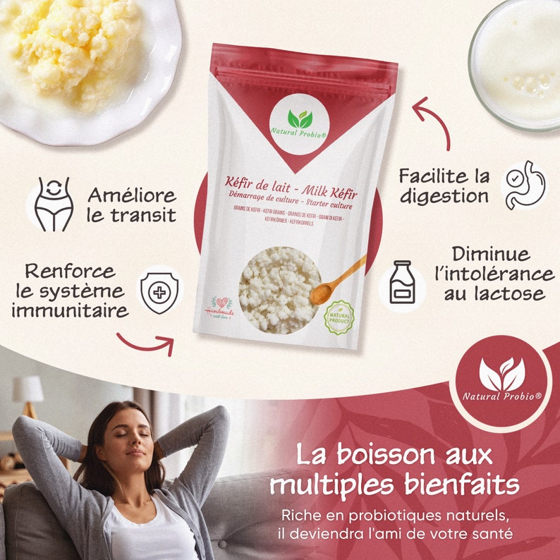 Milk Kefir Grains Starter Kit - Complete Recipe Included - Etsy