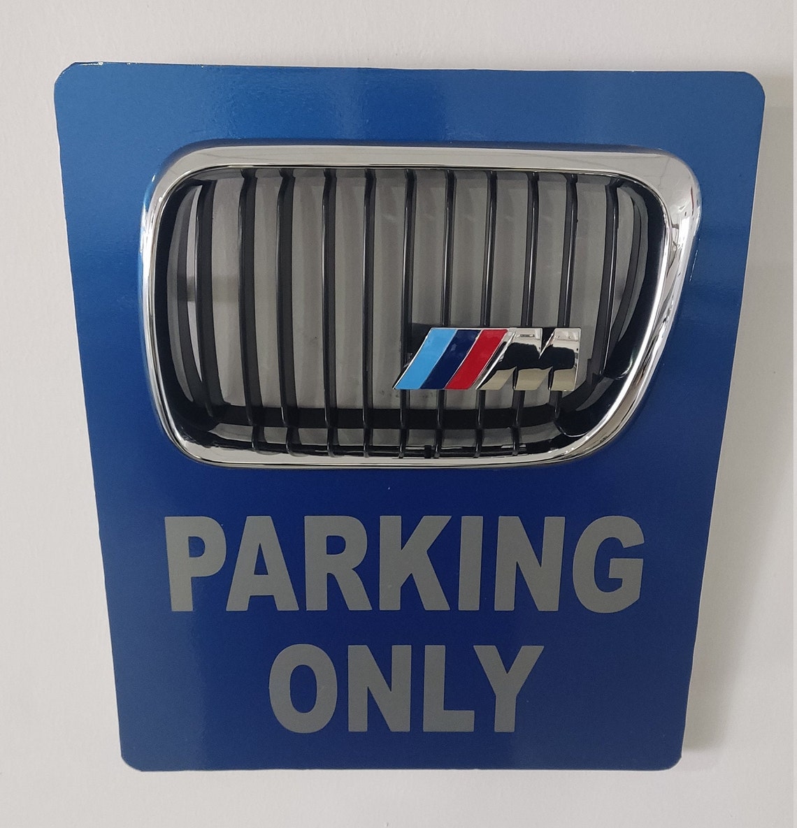 BMW Parking Only Sign , Man Cave Garage Custom Parking Sigs Wall Decor ...